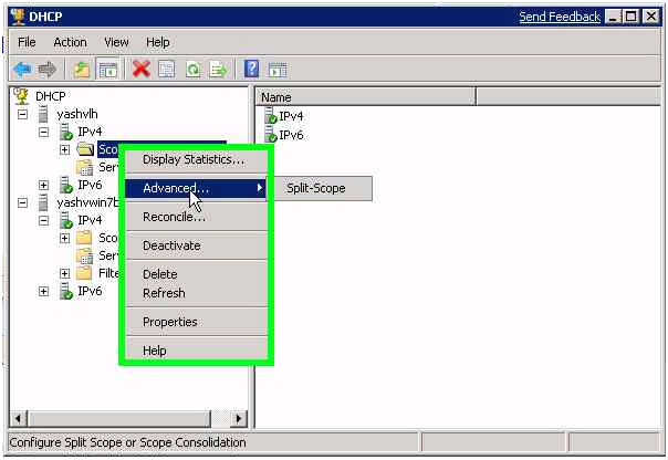 Saks Information Gallery How To Configure Dhcp Split Scope Using Wizard